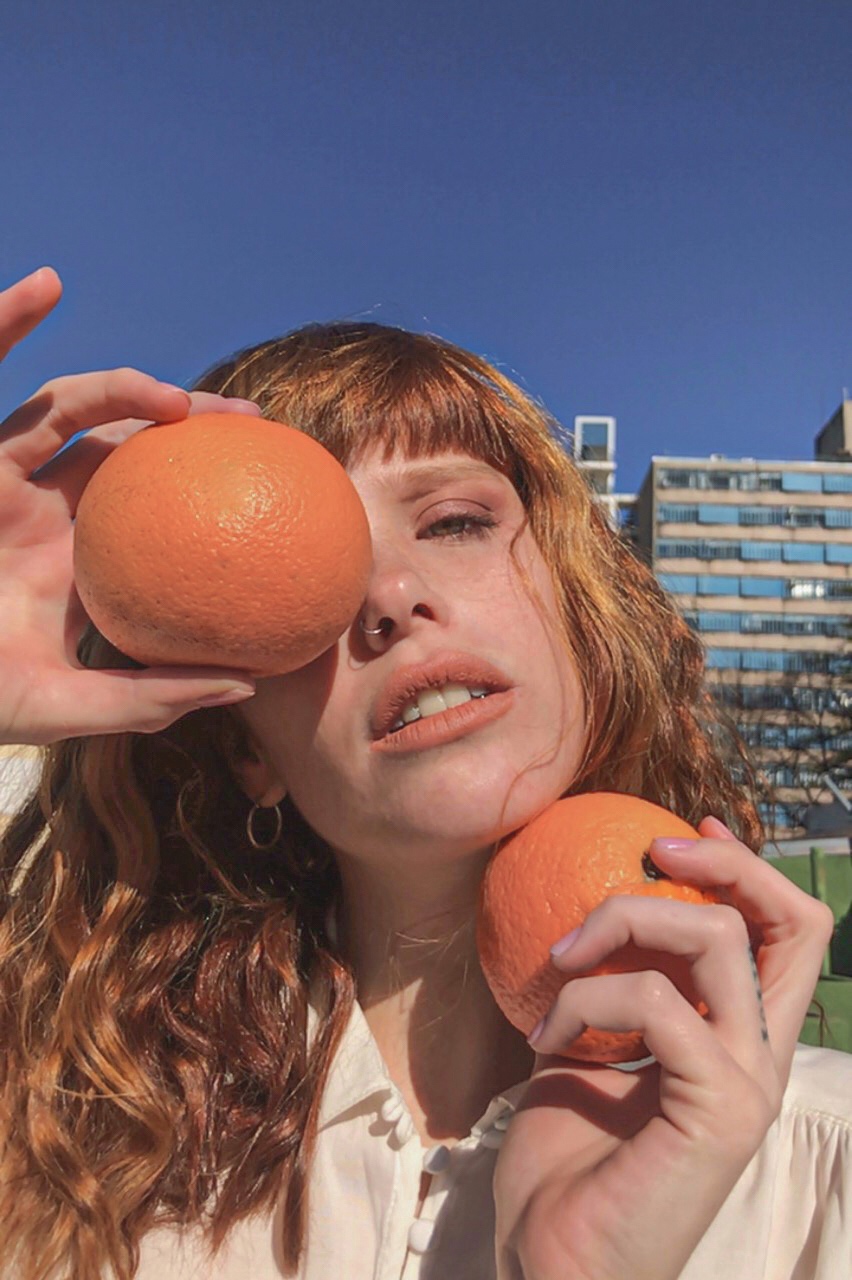 Orange Human by Esteban Romero - Fashion Grunge